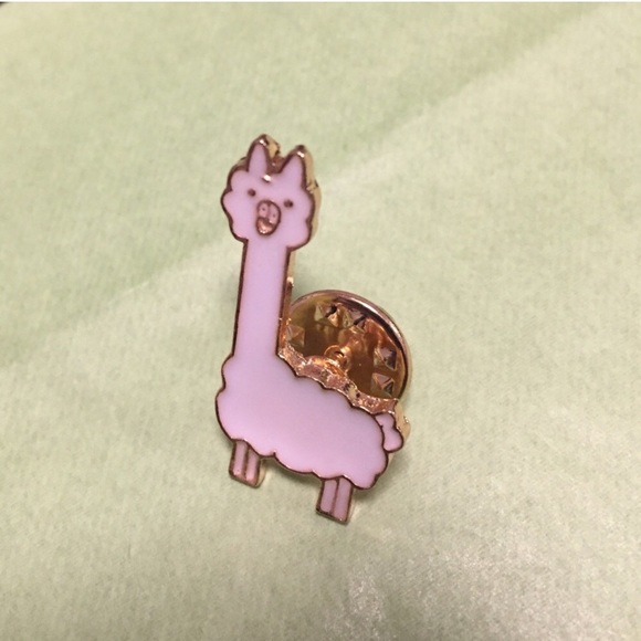 Accessories | Enamel Llama Alpaca Pin New | Poshmark